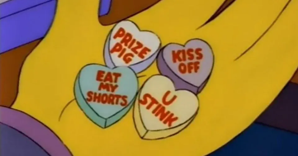 Simpsons Conversation Hearts von Ghettoblasta | Kostenloses STL-Modell ...
