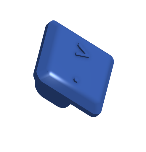 Key-caps for Logitech K520 keyboard by kaje | Download free STL model ...