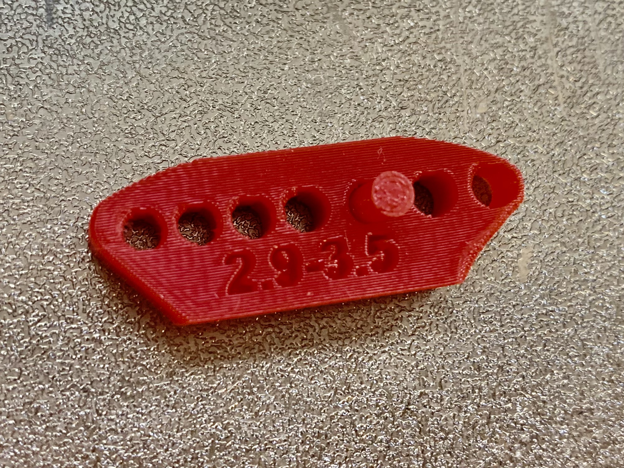3d printing hole test print by Lucasa2027 | Download free STL model ...