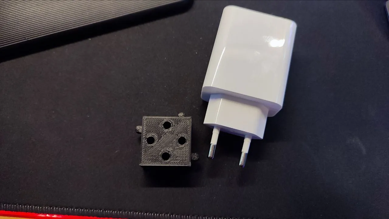 AC Adapter Block - EUROPE by Johination | Download free STL model ...