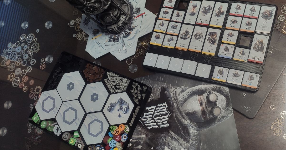 Frostpunk board game organiser by Kotvic | Download free STL model ...