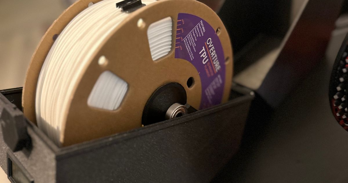 Improved SpoolHolder with Rims by chrisspraiss | Download free STL ...