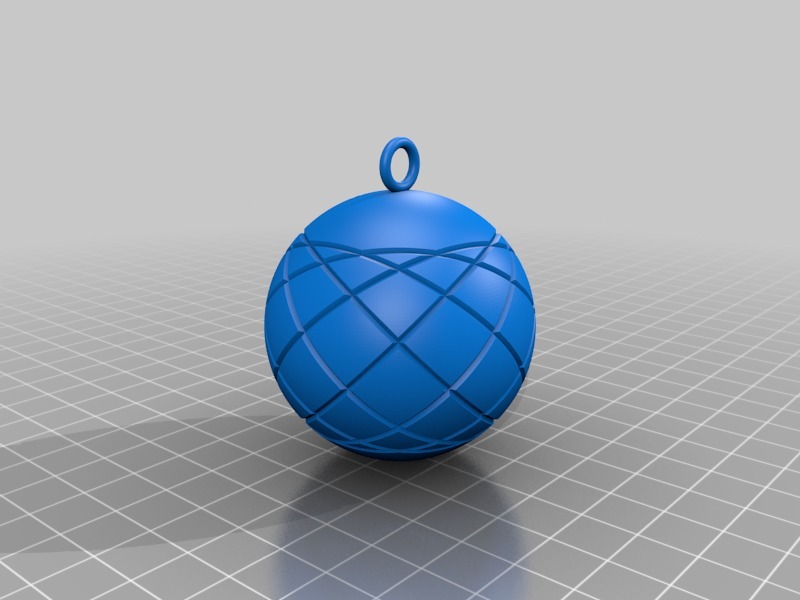 Bauble by bytespider | Download free STL model | Printables.com