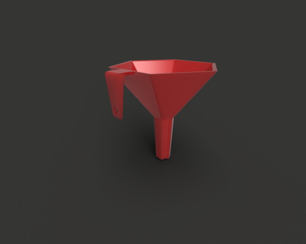 Hexa-funnel by bytespider | Download free STL model | Printables.com