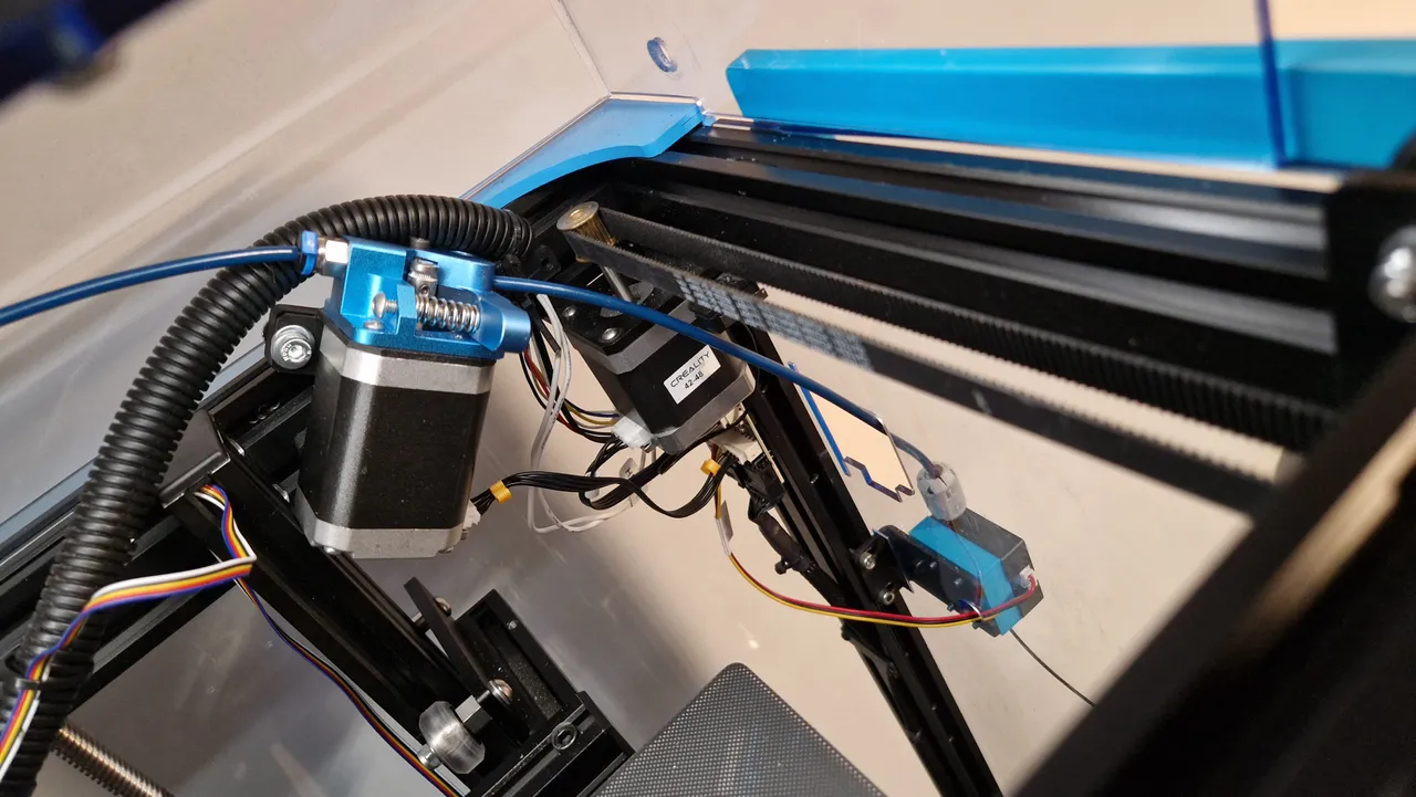 Ender 6 extruder relocation for cover by Leniek | Download free STL ...