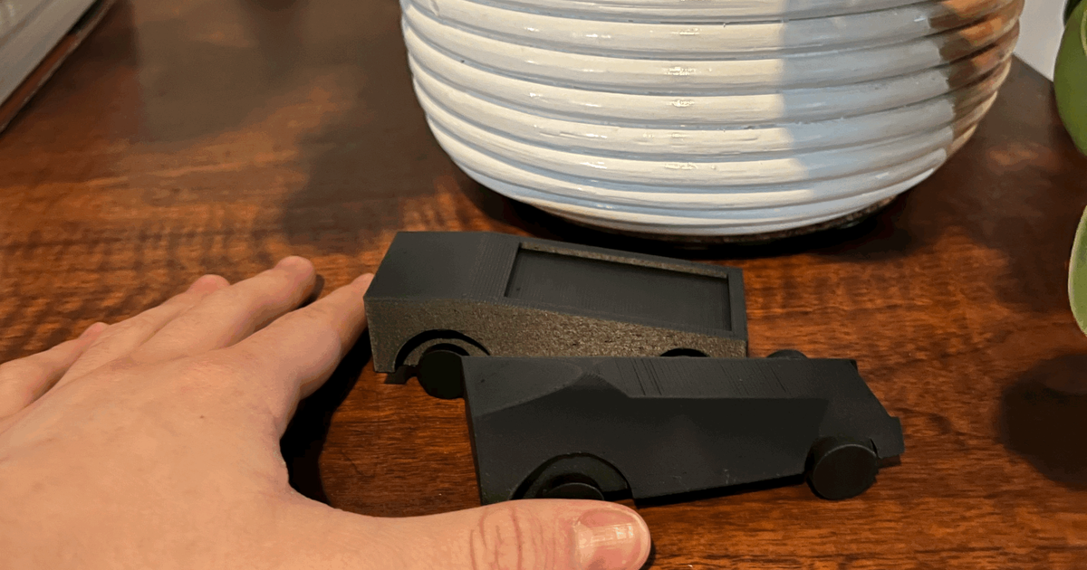 Toy car (2 versions, print in place) by Seabass | Download free STL ...