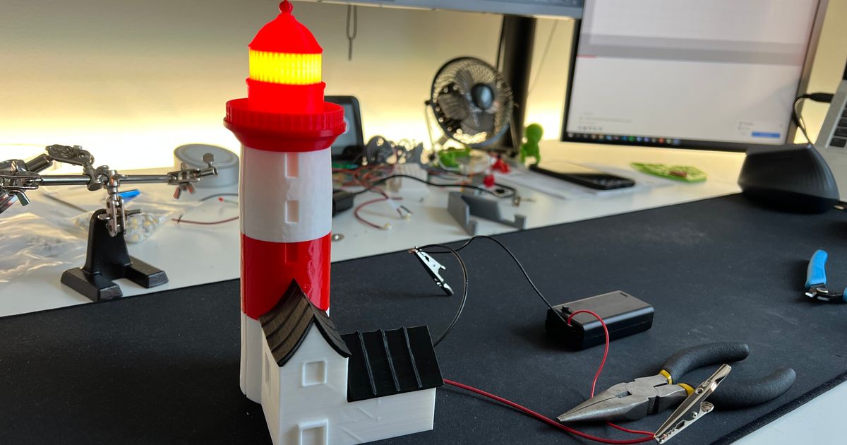 Lighthouse by Nicolas Dumont | Download free STL model | Printables.com