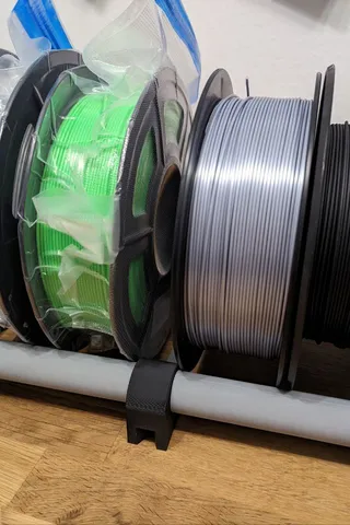 Fully Printable Filament Storage Rack by SteffPet3D | Download free STL ...
