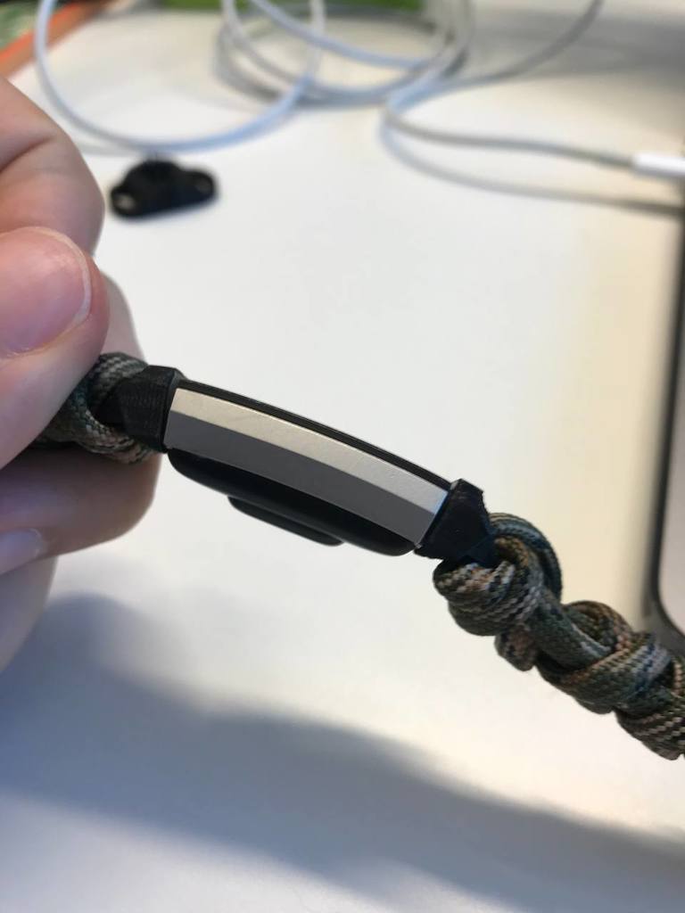 Fitbit Charge 2 Paracord Band Connector Improved by Alberto | Download ...