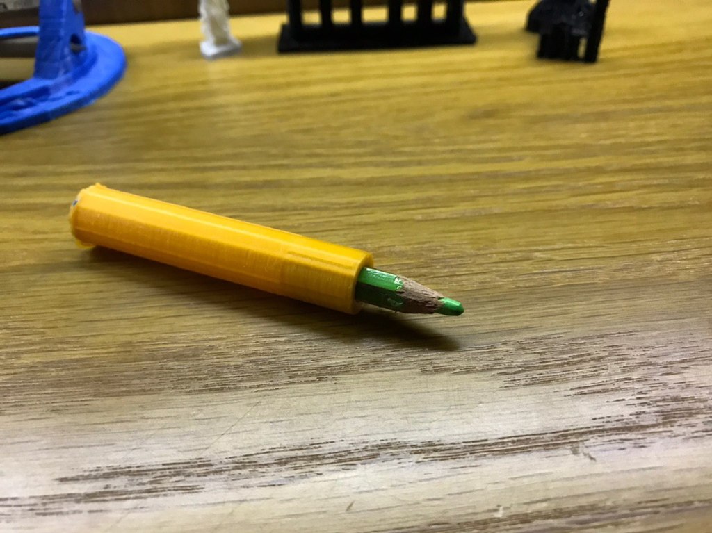 Pencil extender by Alberto | Download free STL model | Printables.com