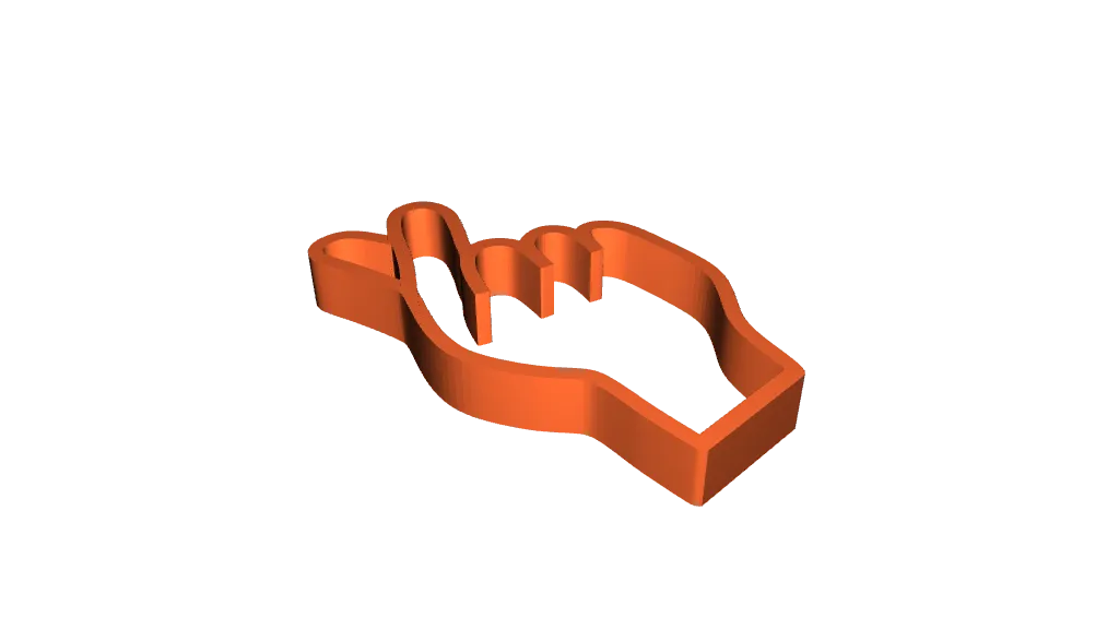 Heart with fingers by Oxa | Download free STL model | Printables.com