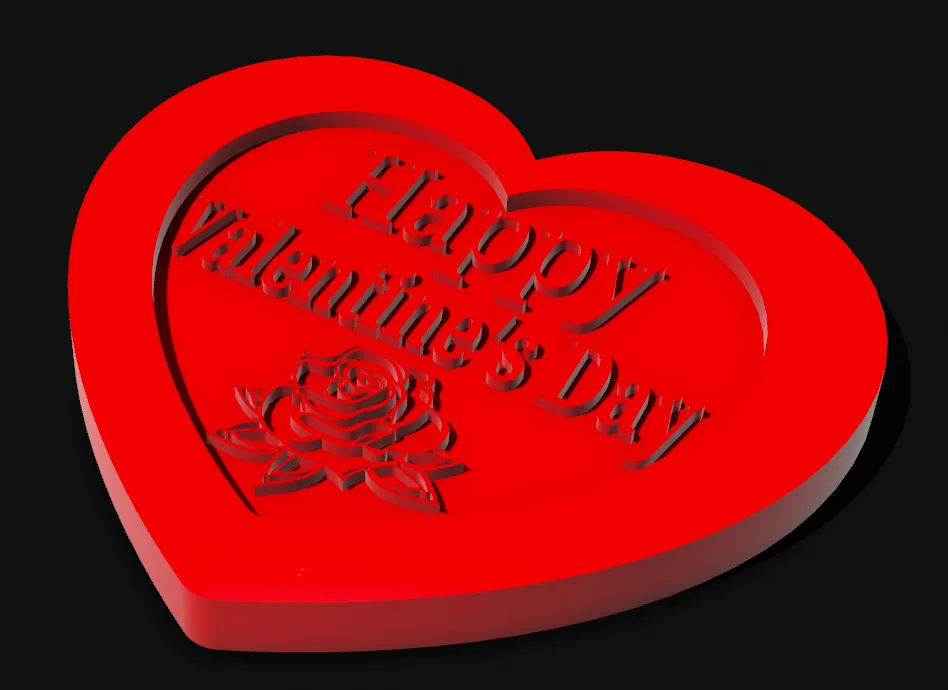 Valentines Day Heart by tobsidias | Download free STL model ...