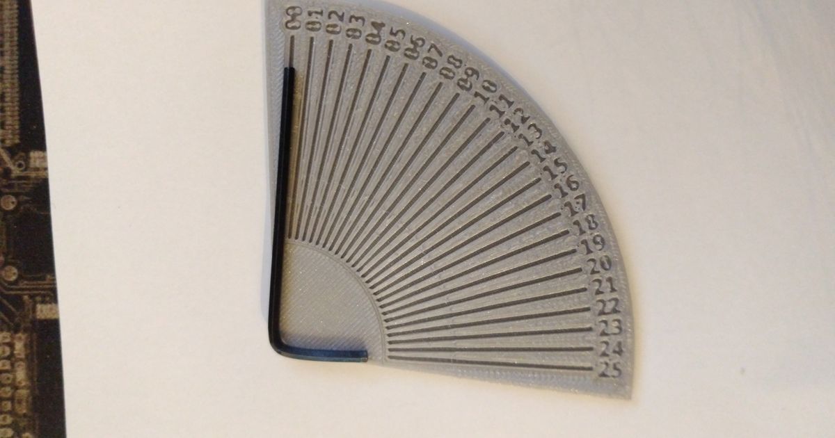 Decimal angle finder (quarter circle) by qlum | Download free STL model ...