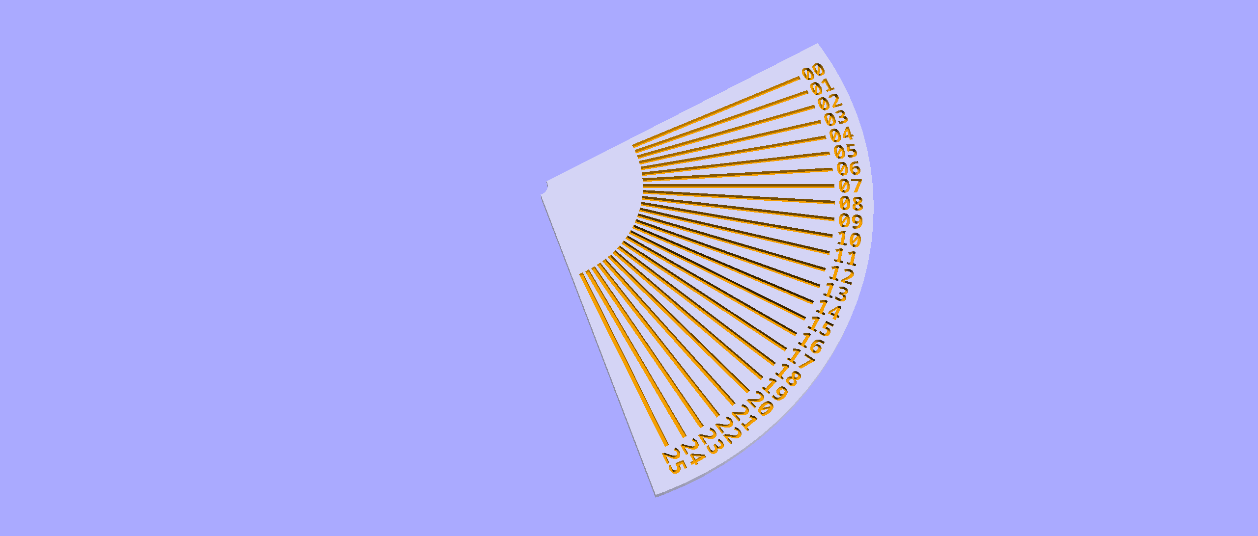 Decimal angle finder (quarter circle) by qlum | Download free STL model ...