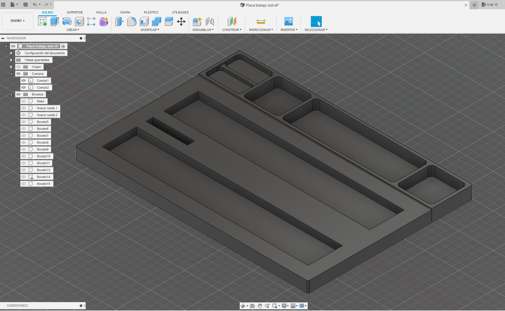Slot cars tray by PepeMartinez | Download free STL model | Printables.com