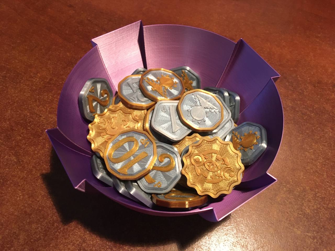 Victory and Wyrd Point Tokens for Fading Suns by Mroczny | Download ...