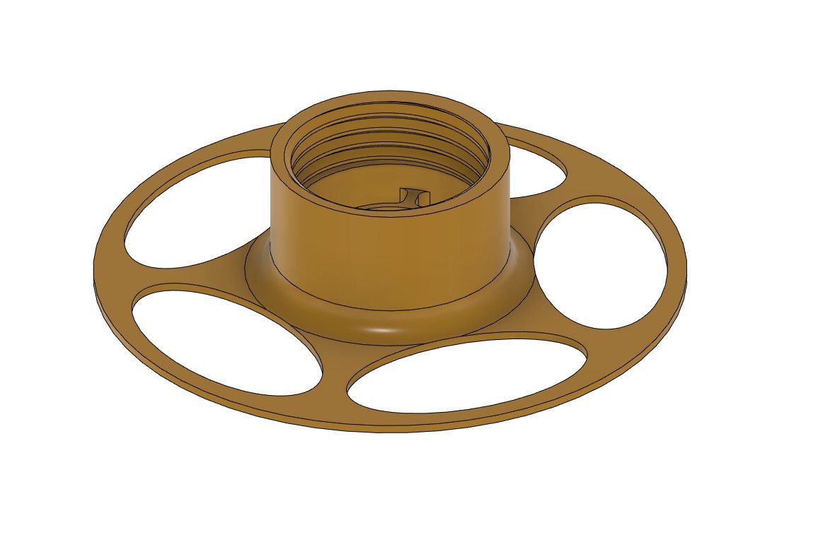 Collapsible spool for filament in skeins by Demon777 | Download free ...