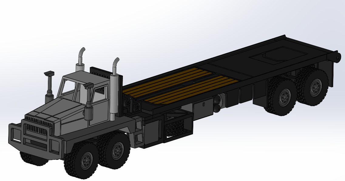 Western Star 6900 TwinSteer by Ondřej Huf | Download free STL model ...