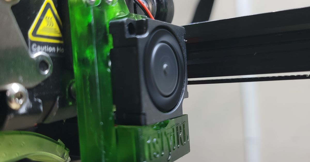 Sprite Pro/Ender S1 3010 Fan mount for extra part cooling by ItsTyIRL ...