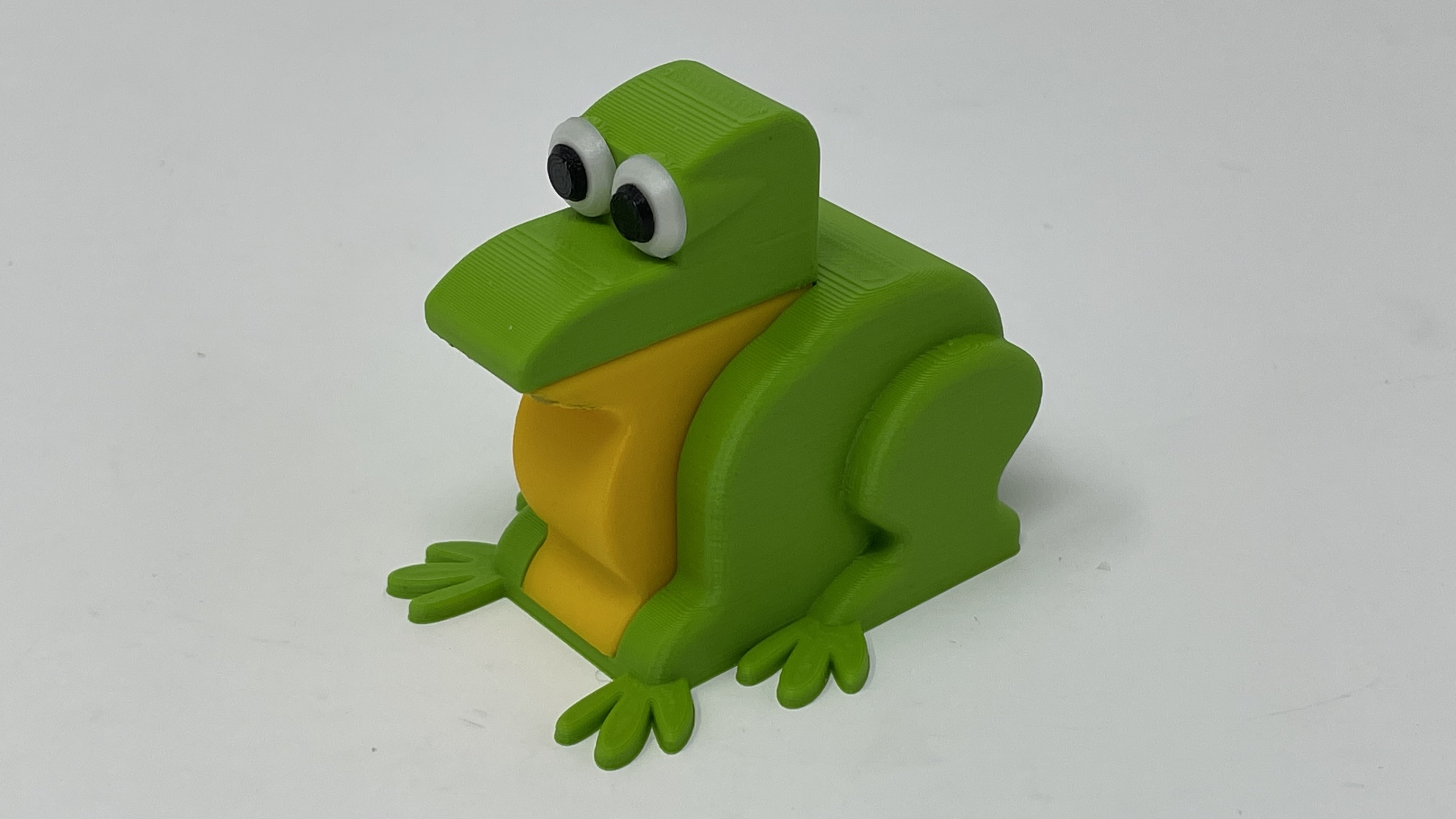 A 3D Printed Simple Mechanical Frog. by gzumwalt | Download free STL ...
