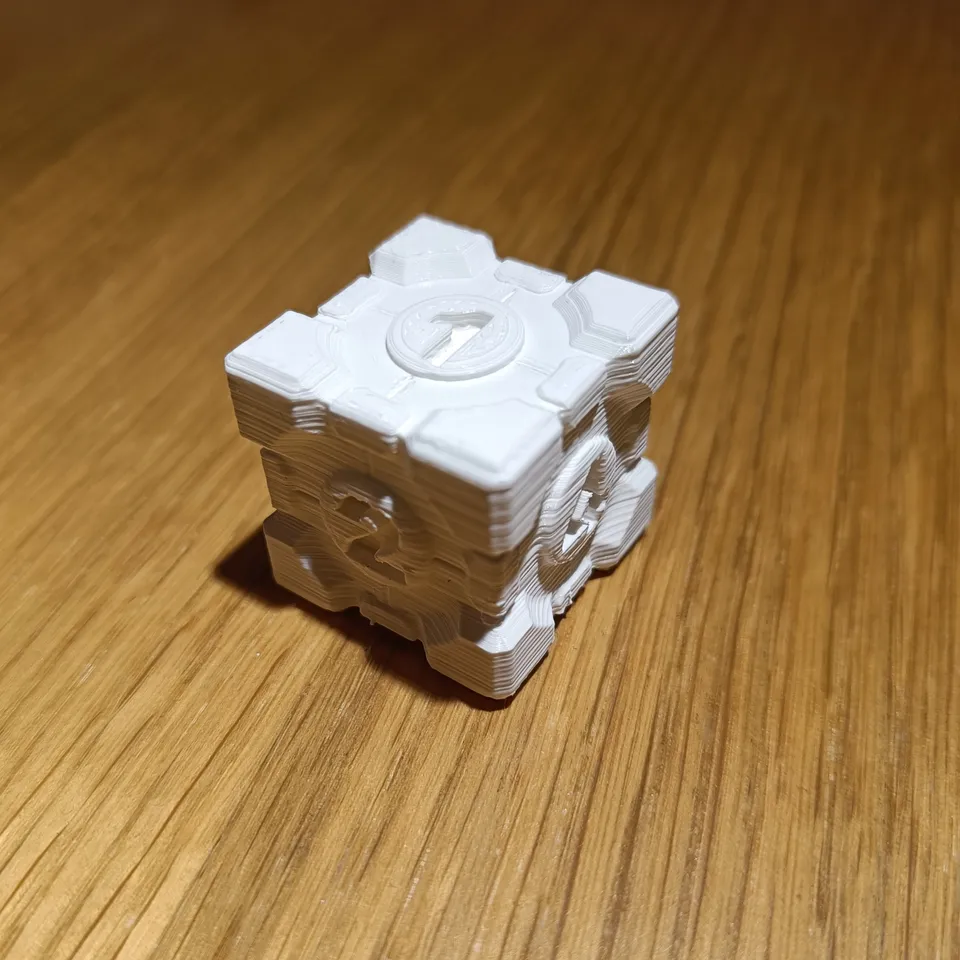 Portal cube dice by mycreativechaos8 | Download free STL model ...