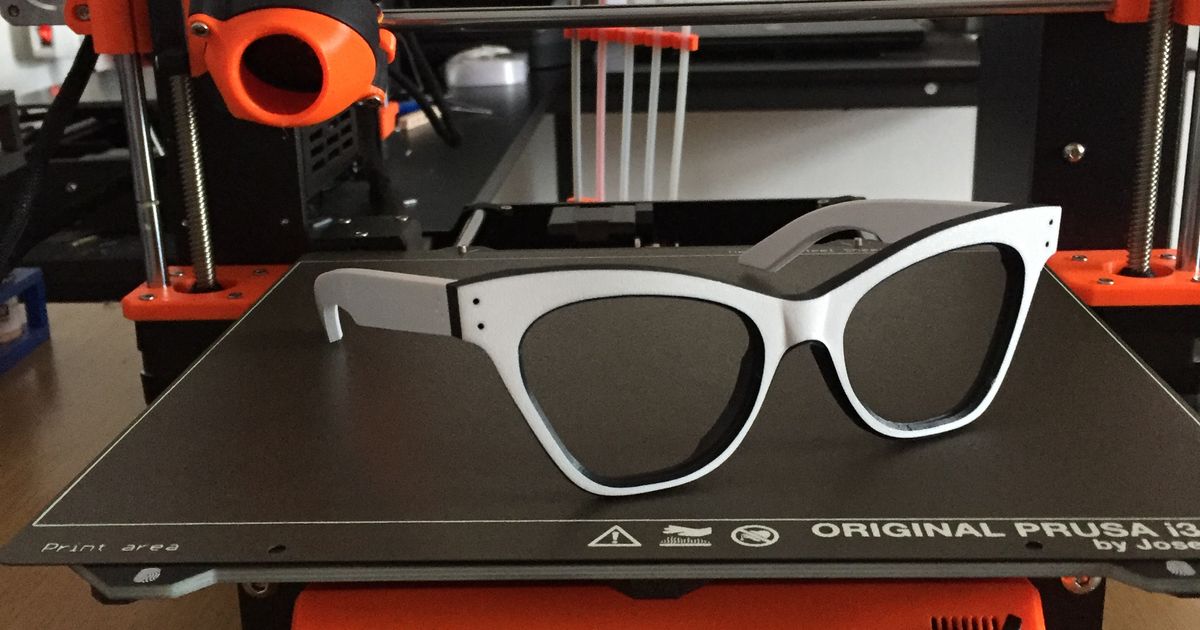 Sunglasses by Ivanez91 | Download free STL model | Printables.com