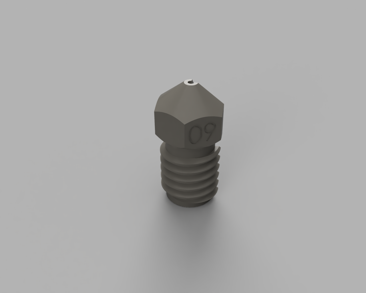 Oversized CHT Nozzle with Cutout by BenBreaksThings | Download free STL ...