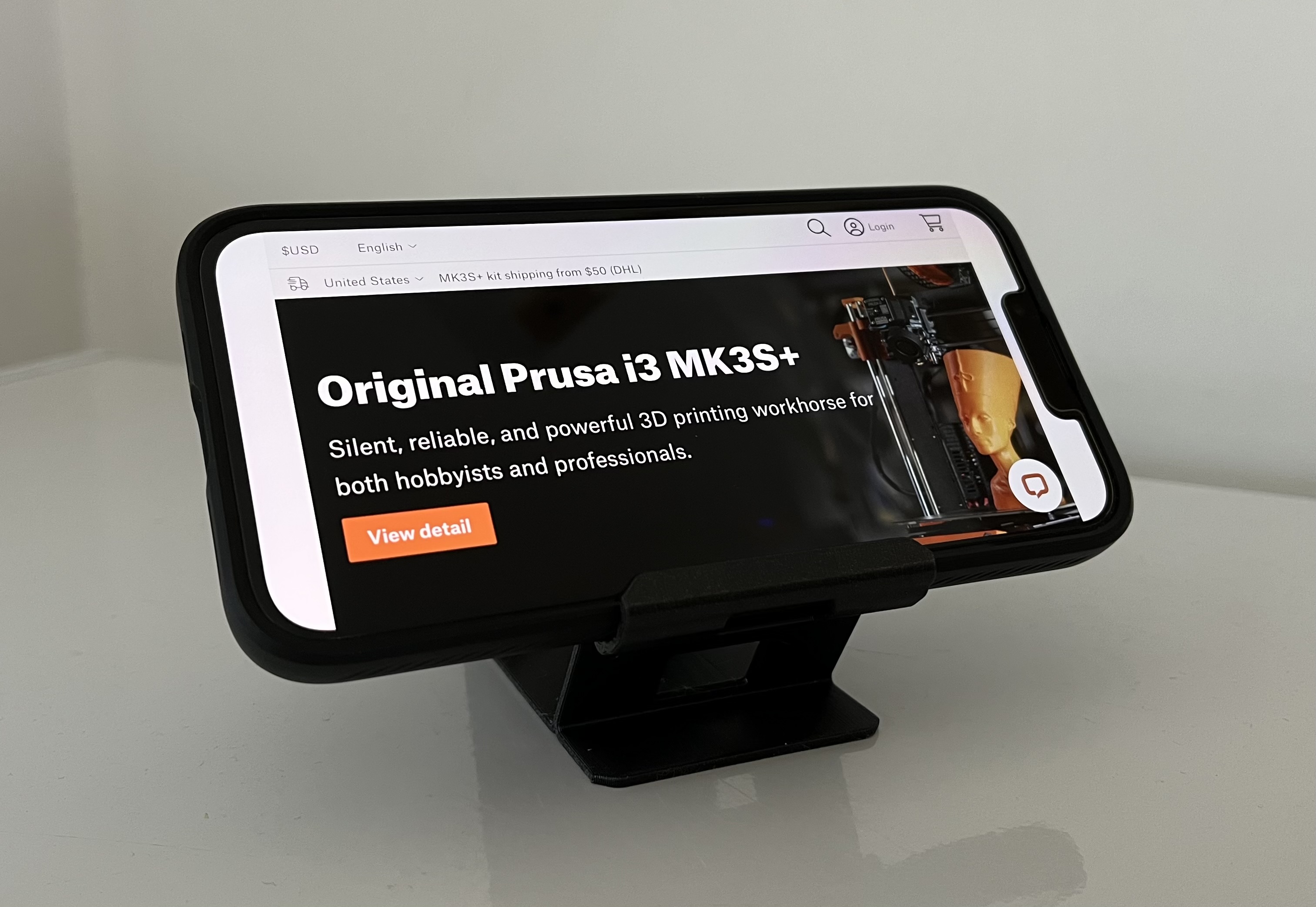 Simple Phone Stand - Multiple Sizes by Butterworth Design | Download ...