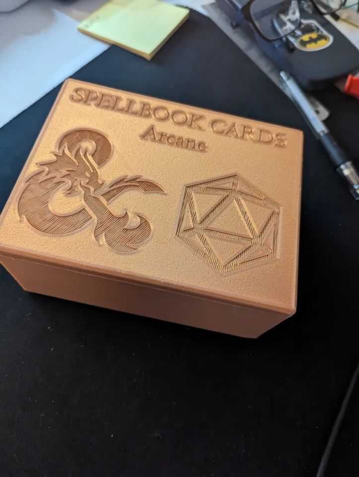 DND spellbook cards arcane box by Sinjablo | Download free STL model ...