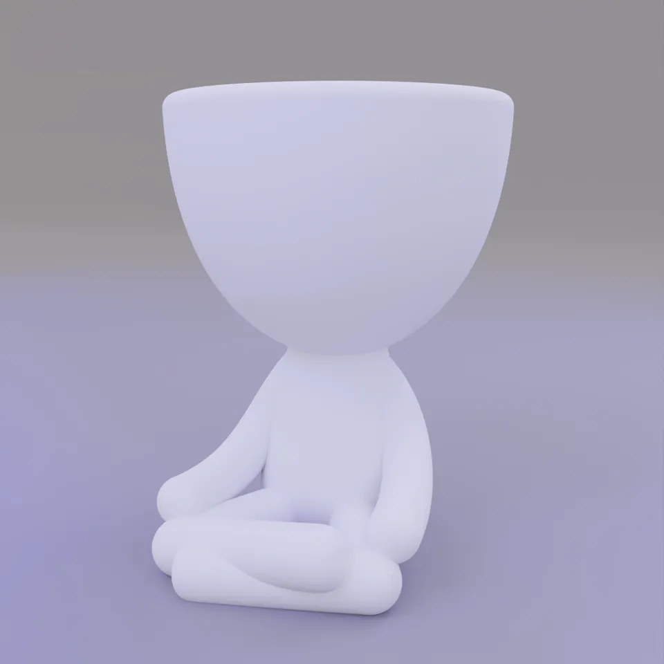 Robert Planter - Meditating by João Bertotto (JBNeto3D) | Download free ...