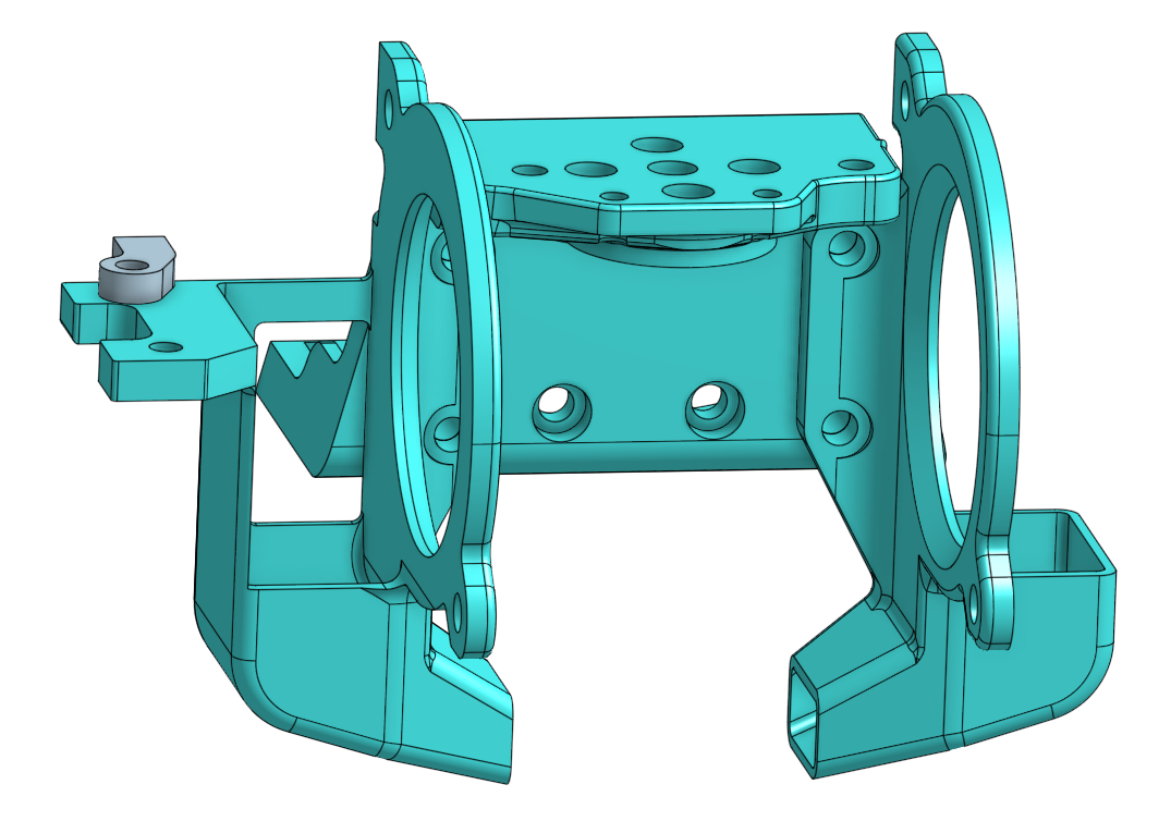 Ender 3 Toolhead for Sherpa Micro, MGN12C and CR Touch by ...