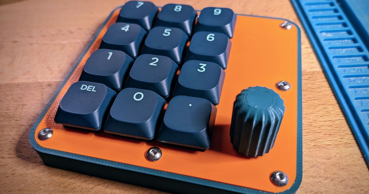 Low Profile 12 Key Macropad by pulsar | Download free STL model ...