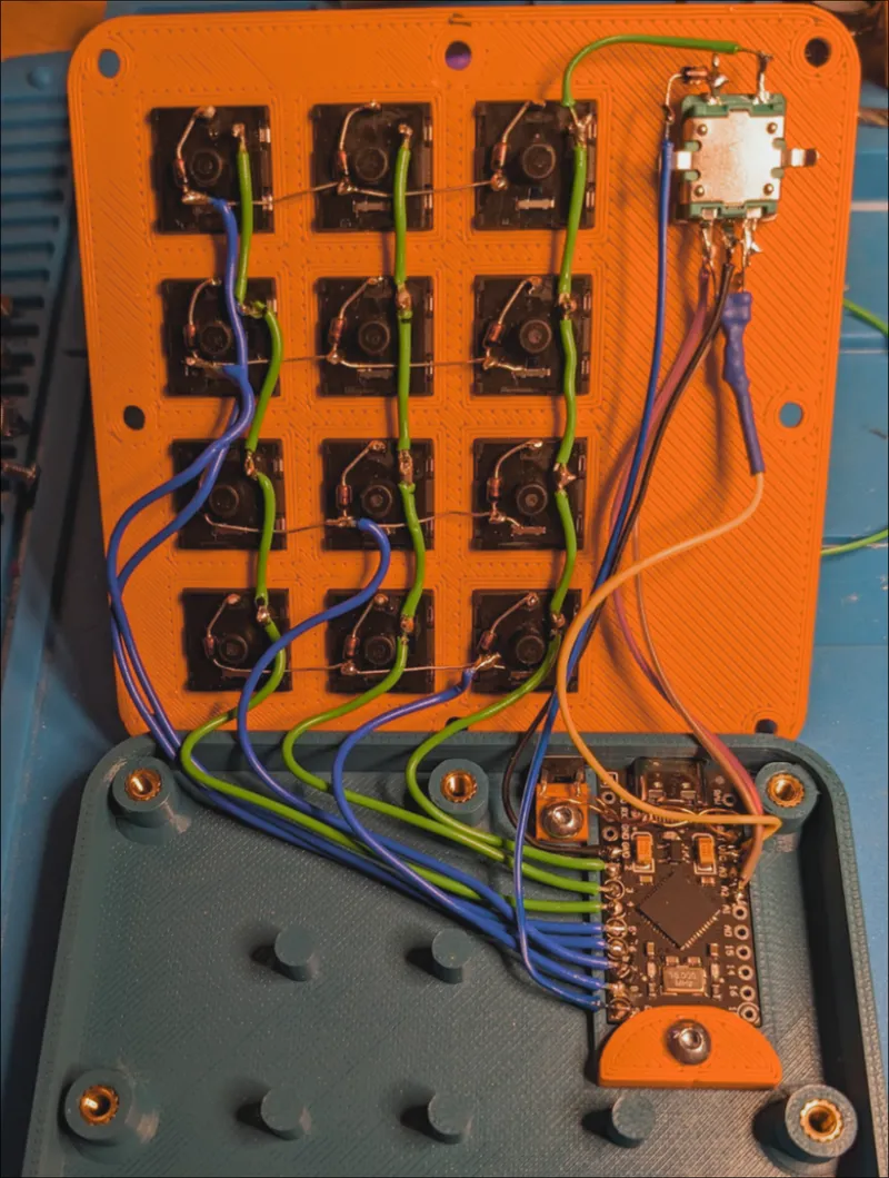 Low Profile 12 Key Macropad by pulsar | Download free STL model ...