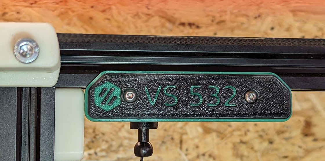 Voron Switchwire Serial Plate top extrusion mounted by Yell | Download ...