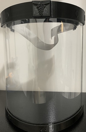 Modified - Prusa Face Shield by Marcelo Barros | Download free STL ...