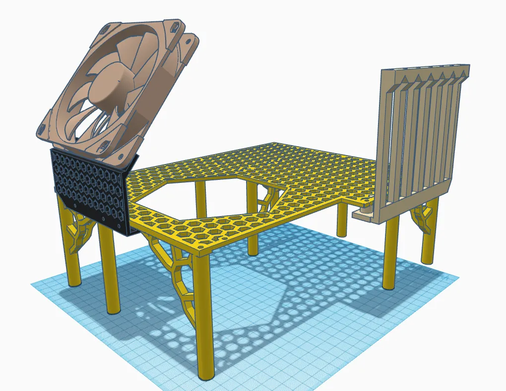 ATX Bench tray by s1ugh34d | Download free STL model | Printables.com