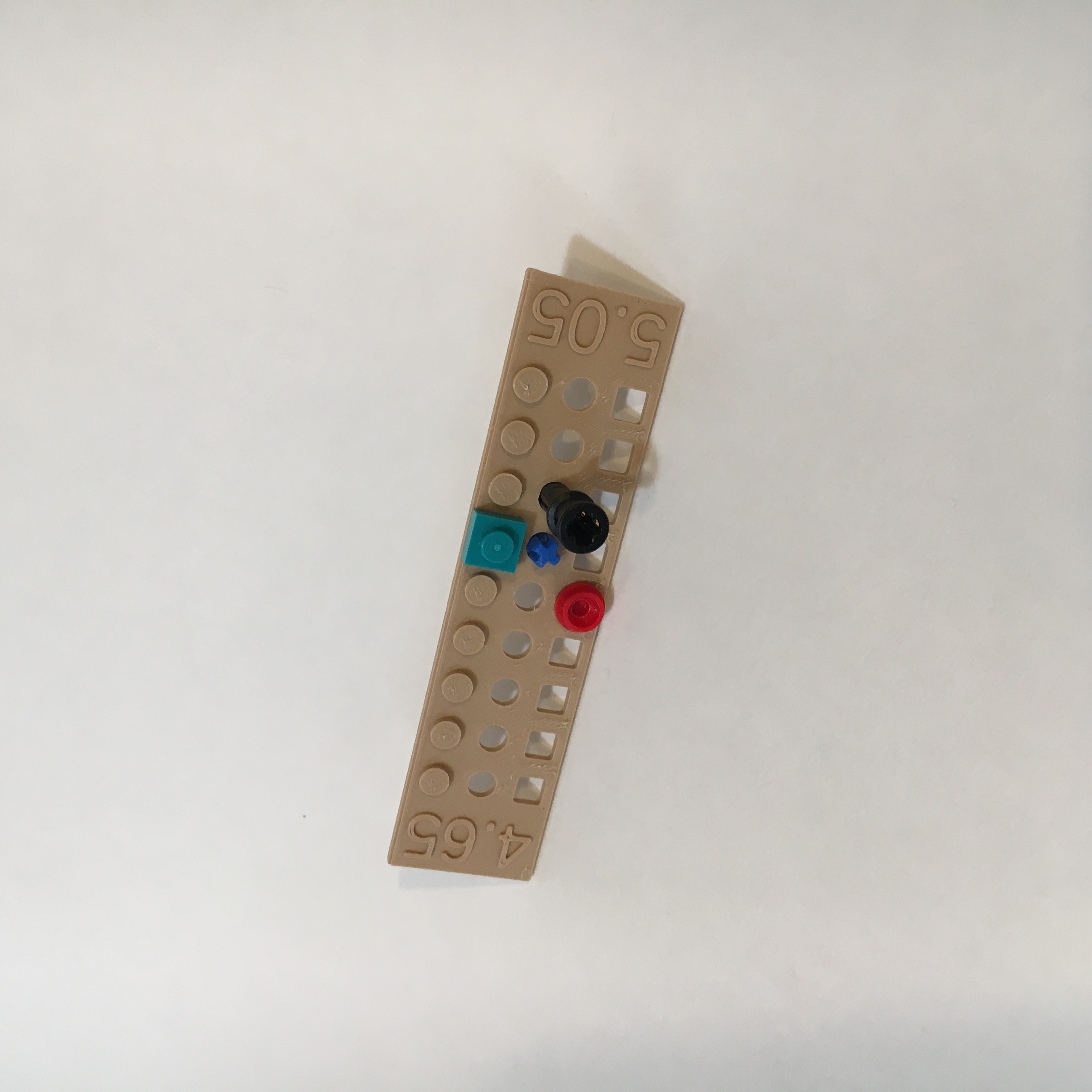 Parametric Lego Fit Test by yoyothechicken | Download free STL model ...