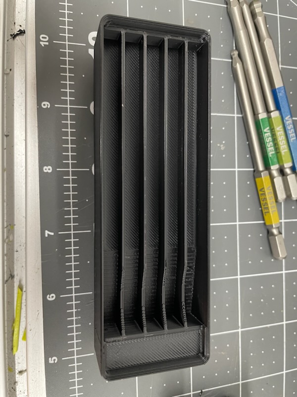 Gridfinity 3x1x3u 5x 100mm (~4") Bit Bin w/PFM Stackable by Greg ...