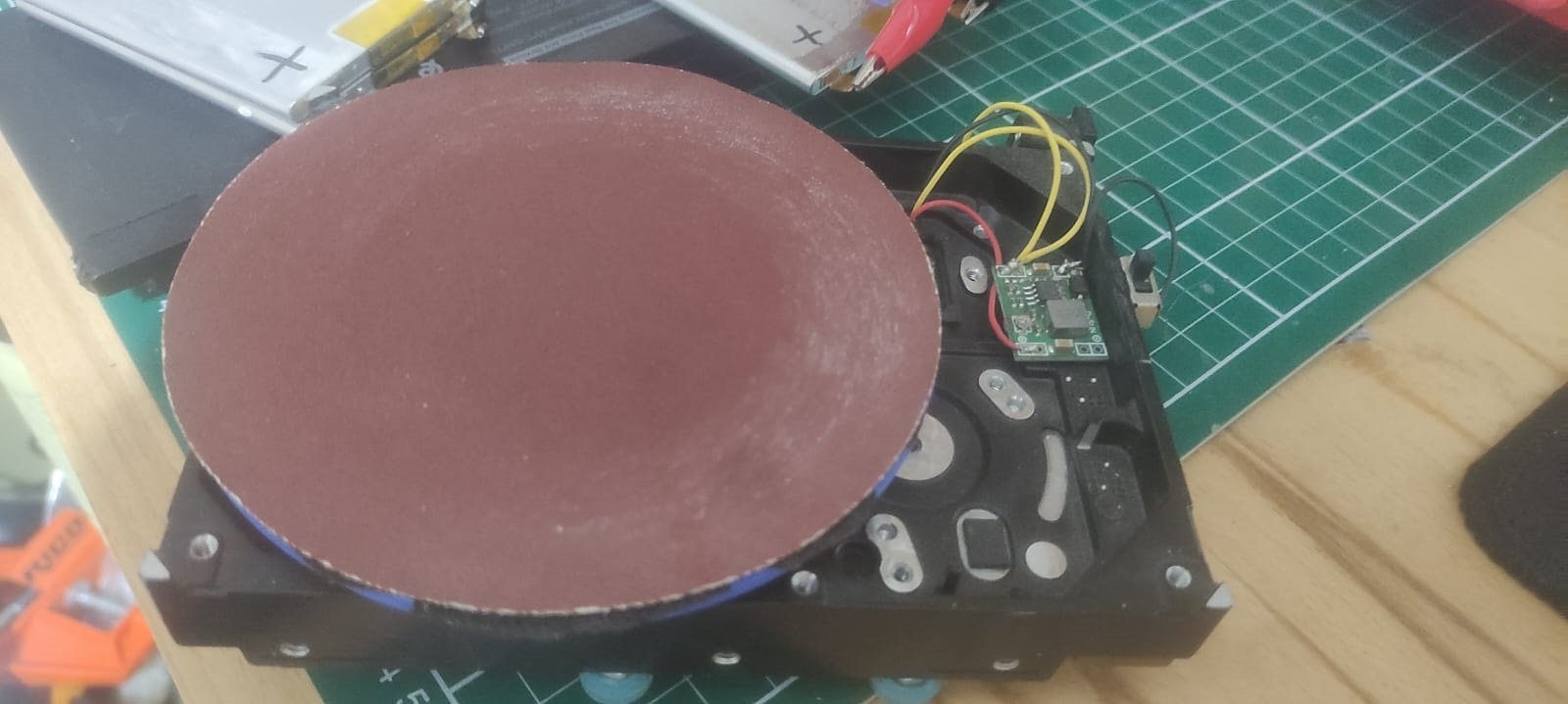 Disc Sander From Old HDD by m.emre | Download free STL model ...