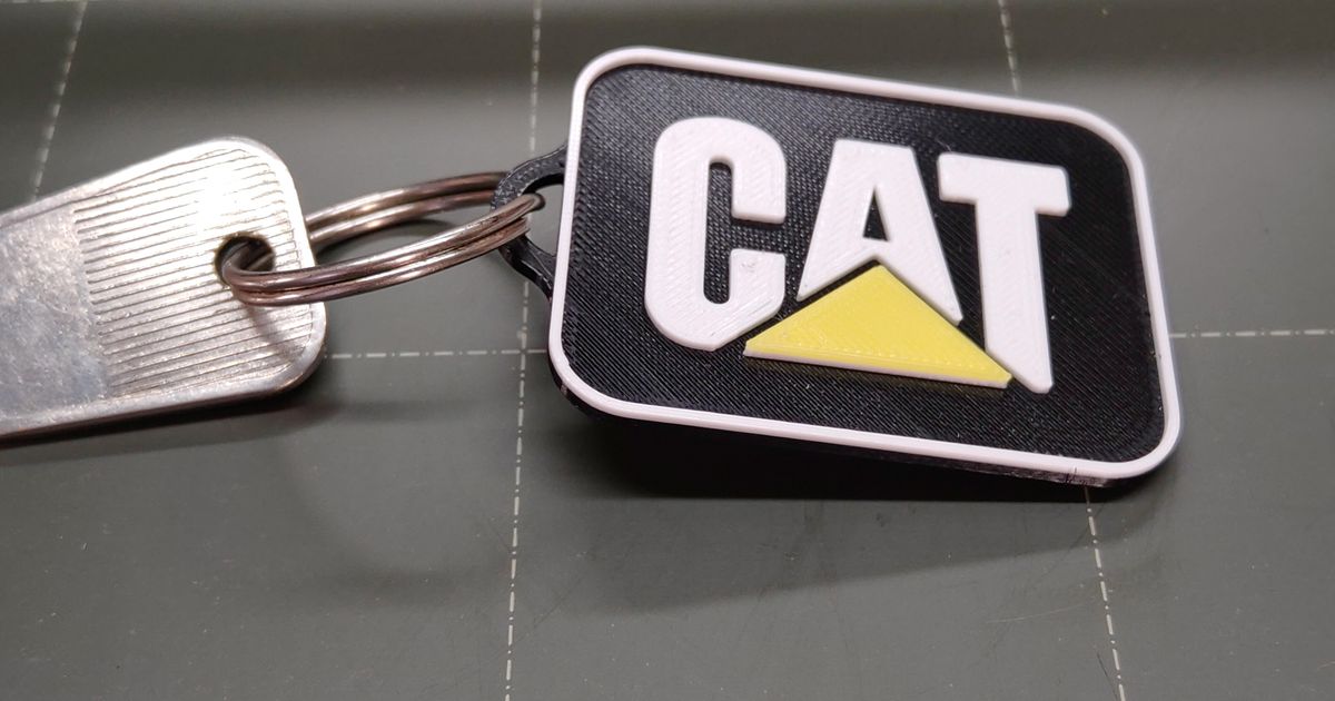 Caterpillar key chain by XeNoMoRpH | Download free STL model ...