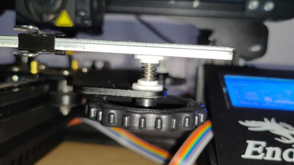 Bed Spring Spacer and Tensioner for Creality Printers by Bala S ...
