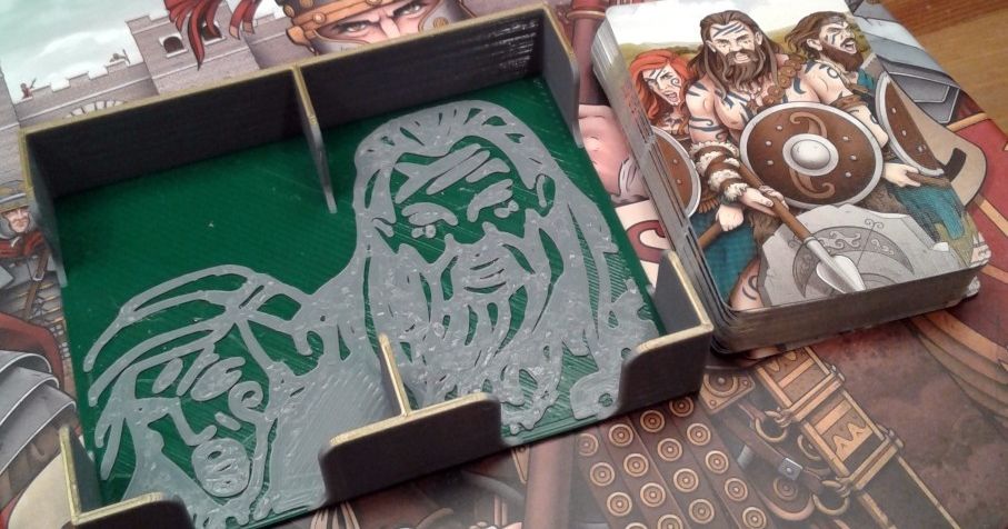 Hadrian's Wall: Fate Card Tray by Spinodal_Zeugma | Download free STL ...