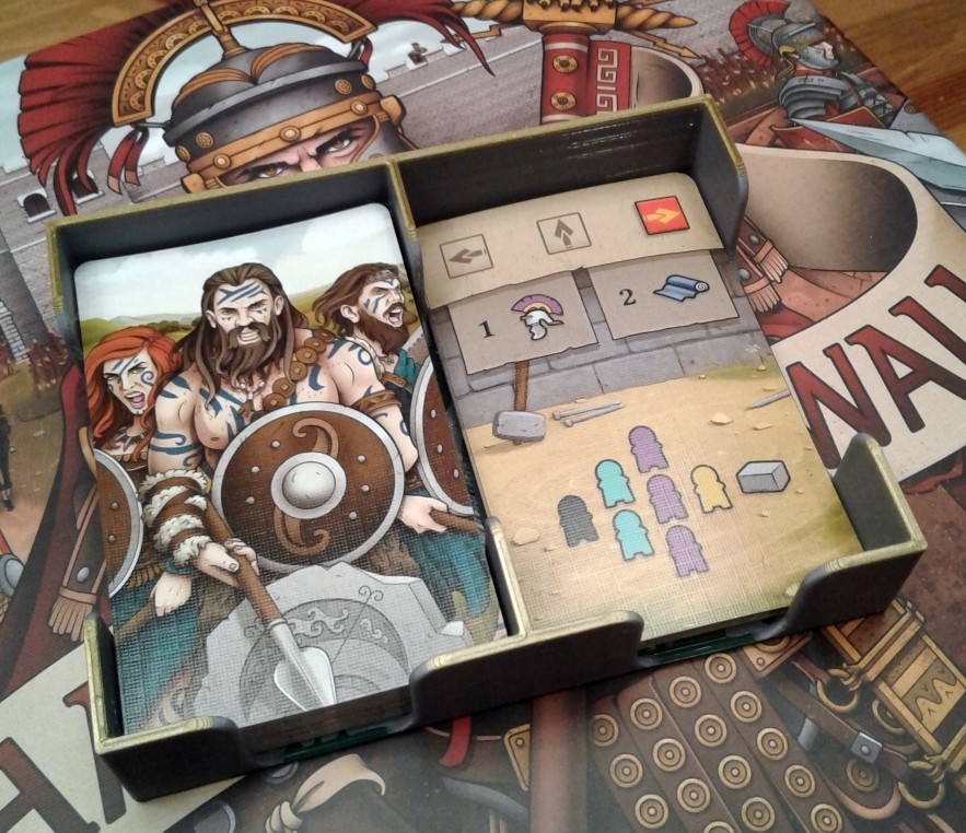 Hadrian's Wall: Fate Card Tray by Spinodal_Zeugma | Download free STL ...