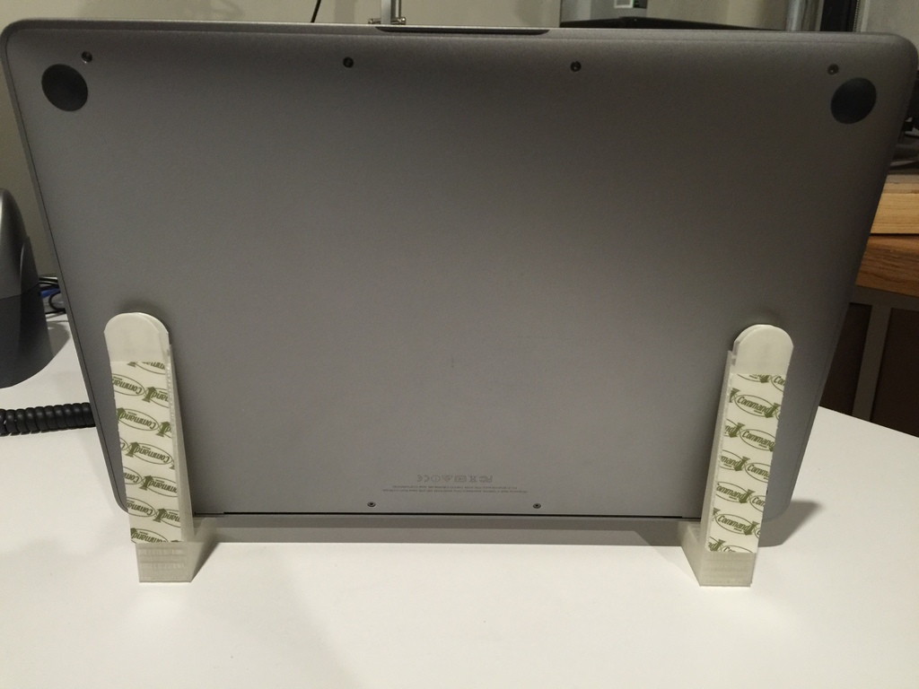 Macbook Wall Bracket by ItsVRK | Download free STL model | Printables.com