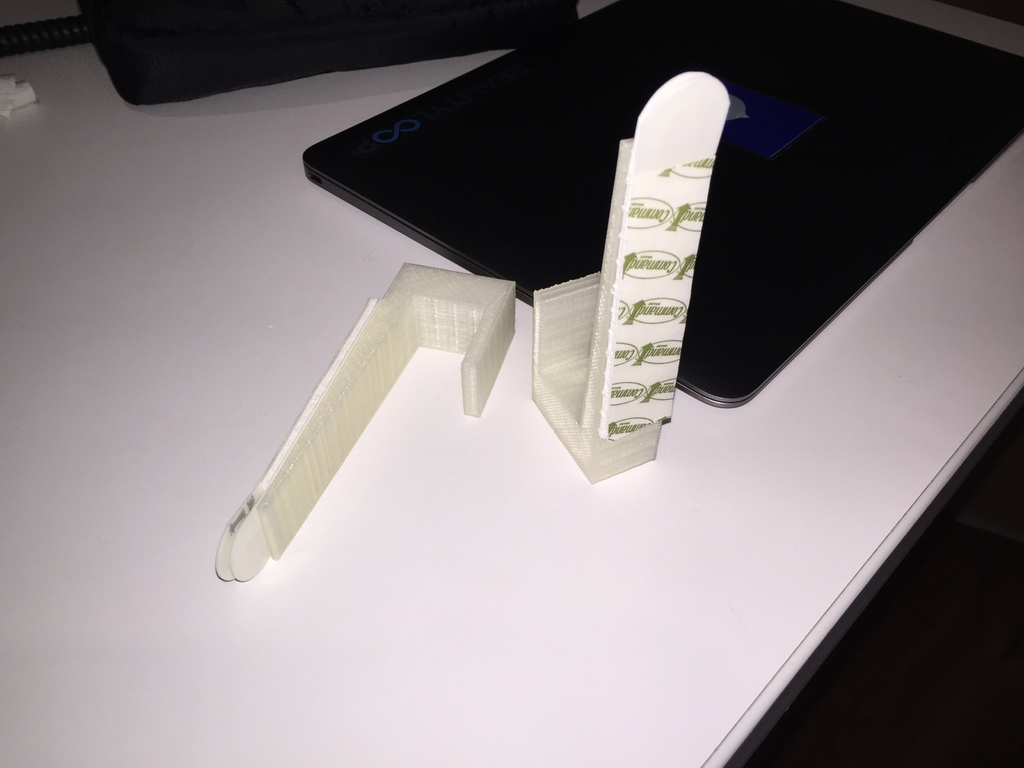 Macbook Wall Bracket by ItsVRK | Download free STL model | Printables.com