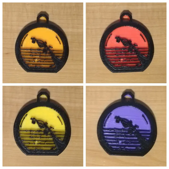 Octane Sunset Keychain - Rocket League by MylerMaker3D | Download free ...