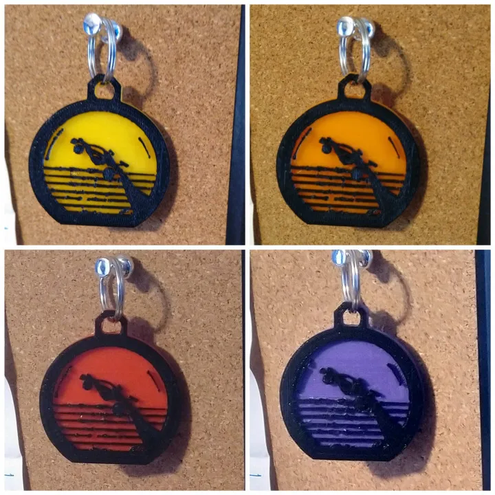 Octane Sunset Keychain - Rocket League by MylerMaker3D | Download free ...