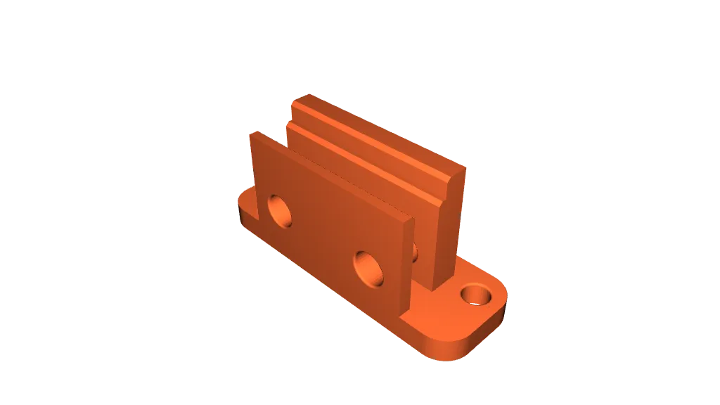 ADXL345 Mount for input shaping in Klipper for SV06 printer by ...