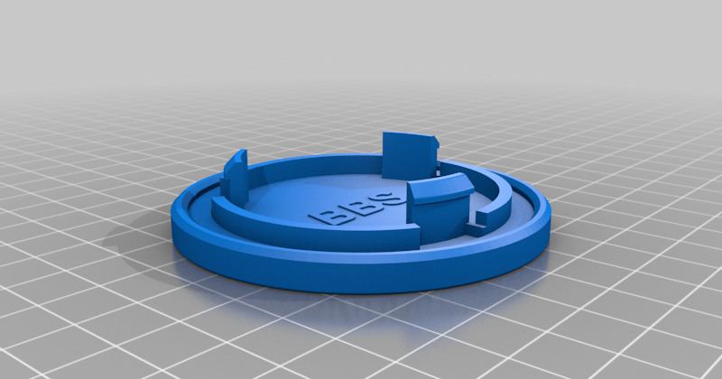 BBS Center cap 70mm by Unikata3D | Download free STL model | Printables.com