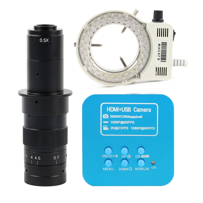 Desk/workbench mount for the microscope camera 36Mpix with zoom x180 ...